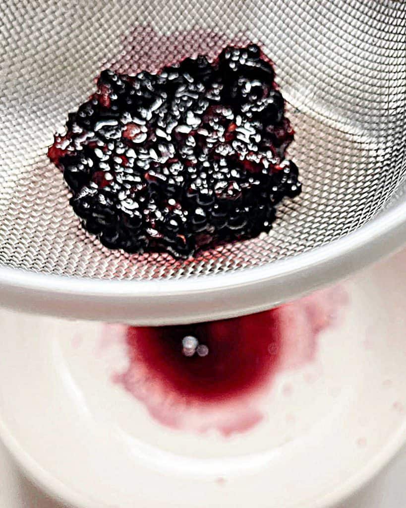 Lemon Blackberry Bread (with berry glaze) - Vintage Kitchen Notes