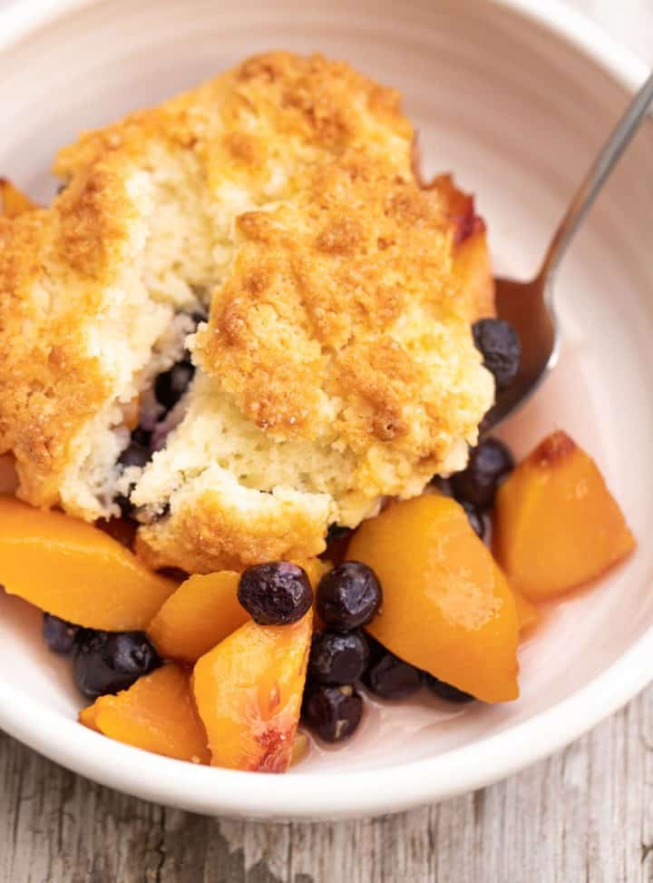 Fruit Cobblers (recipes & tips) - Vintage Kitchen Notes