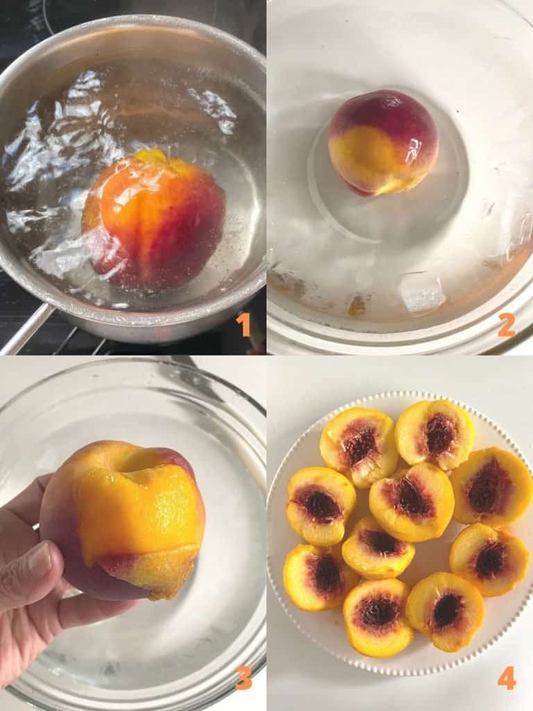 Peach Compote (3 ingredients) - Vintage Kitchen Notes