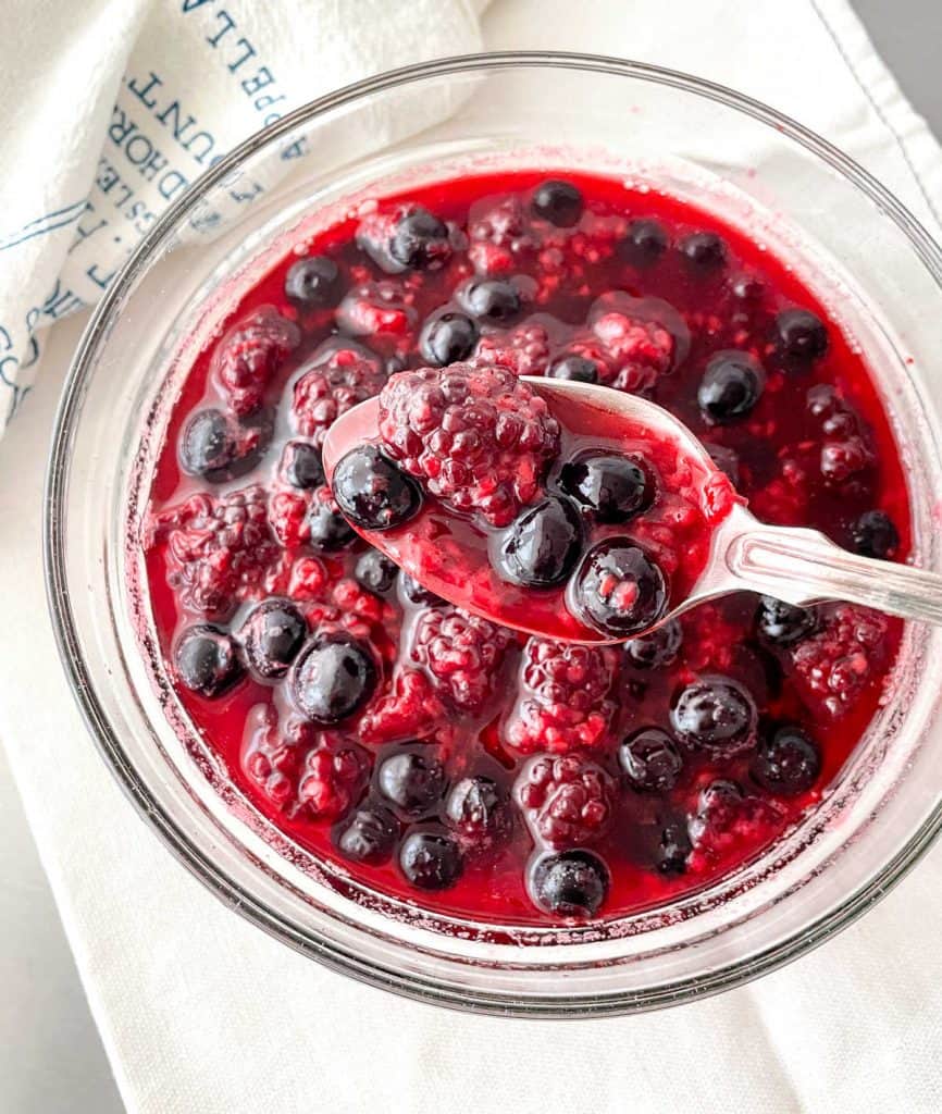Mixed Berry Compote - Vintage Kitchen Notes