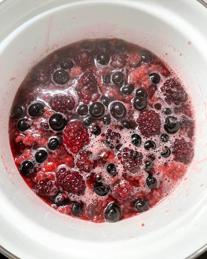 Berry Compote (2 ingredient & 10 minute recipe) - Vintage Kitchen Notes