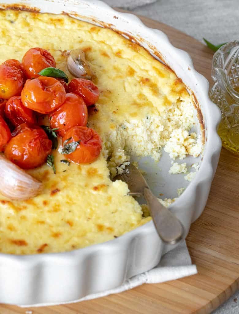 Baked Ricotta (easy dip recipe) - Vintage Kitchen Notes