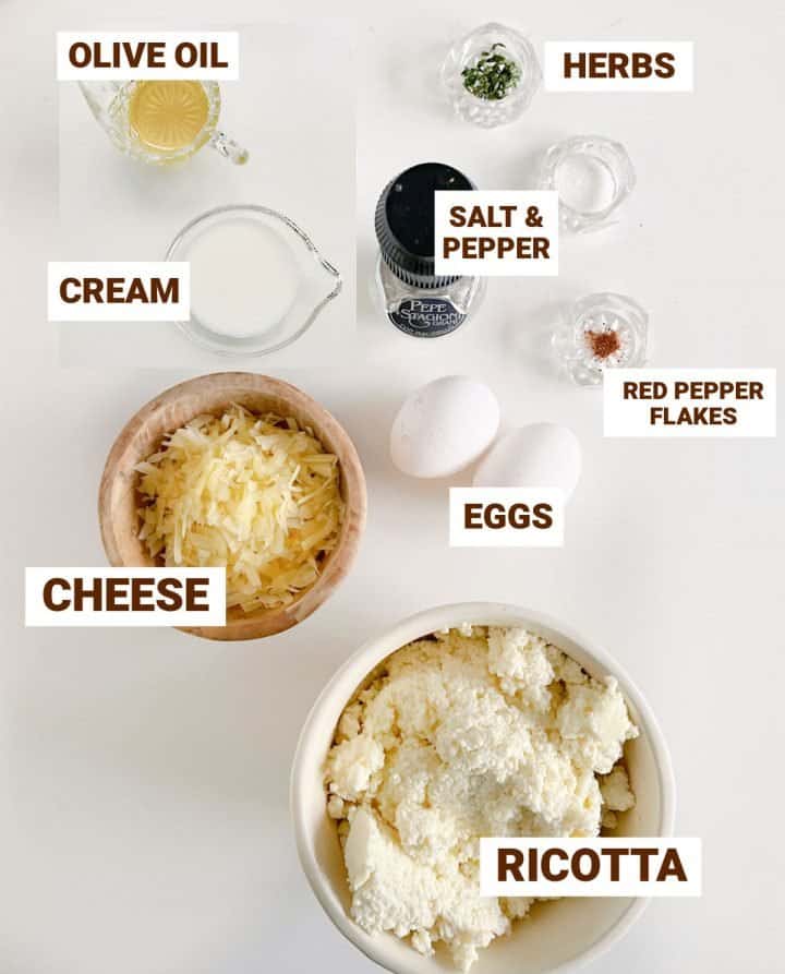 Baked Ricotta (easy dip recipe) - Vintage Kitchen Notes