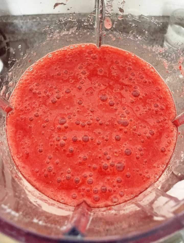 2-Ingredient Strawberry Puree (for multiple uses) - Vintage Kitchen Notes