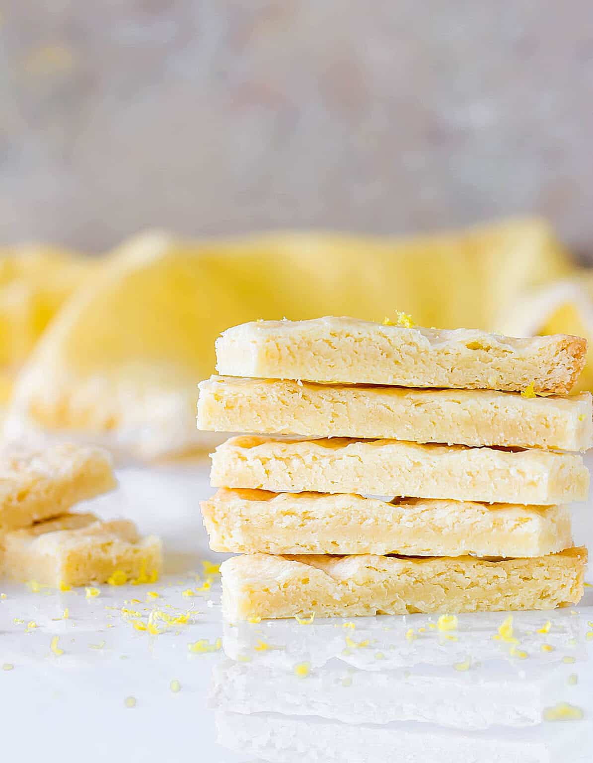 Lemon Shortbread (easy recipe) - Vintage Kitchen Notes