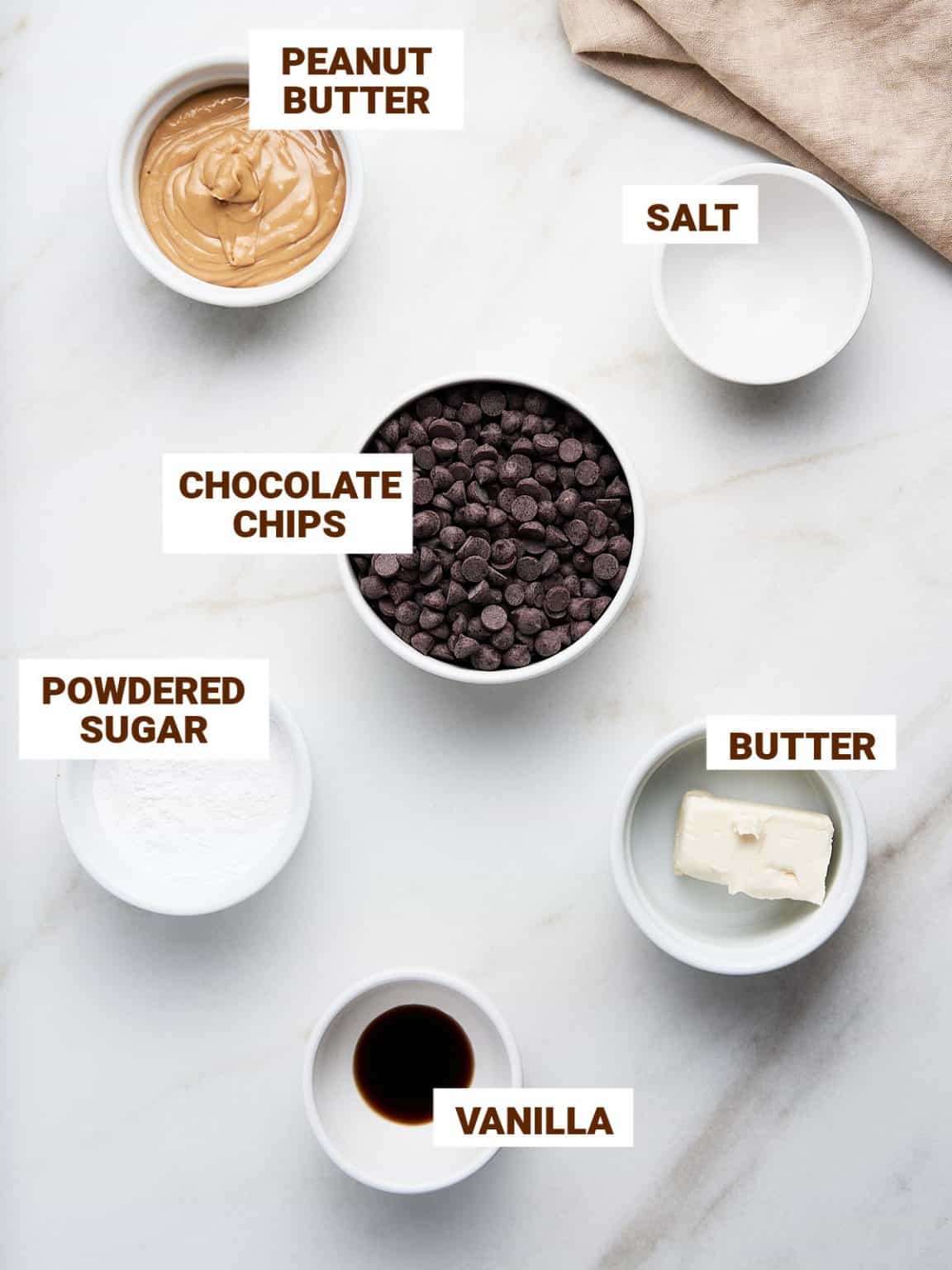 Easy Buckeye Candy Recipe (peanut butter chocolate) - Vintage Kitchen Notes