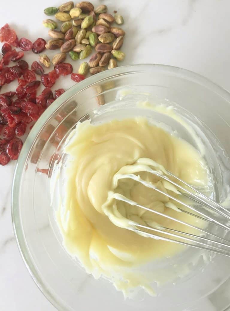 Cranberry Pistachio Fudge - Vintage Kitchen Notes