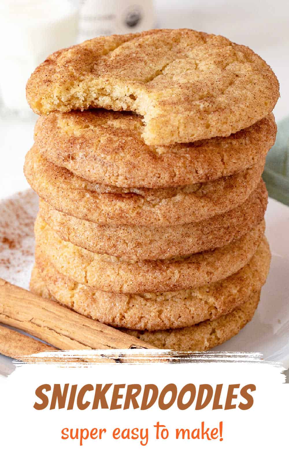 Easy Snickerdoodle Recipe - Vintage Kitchen Notes