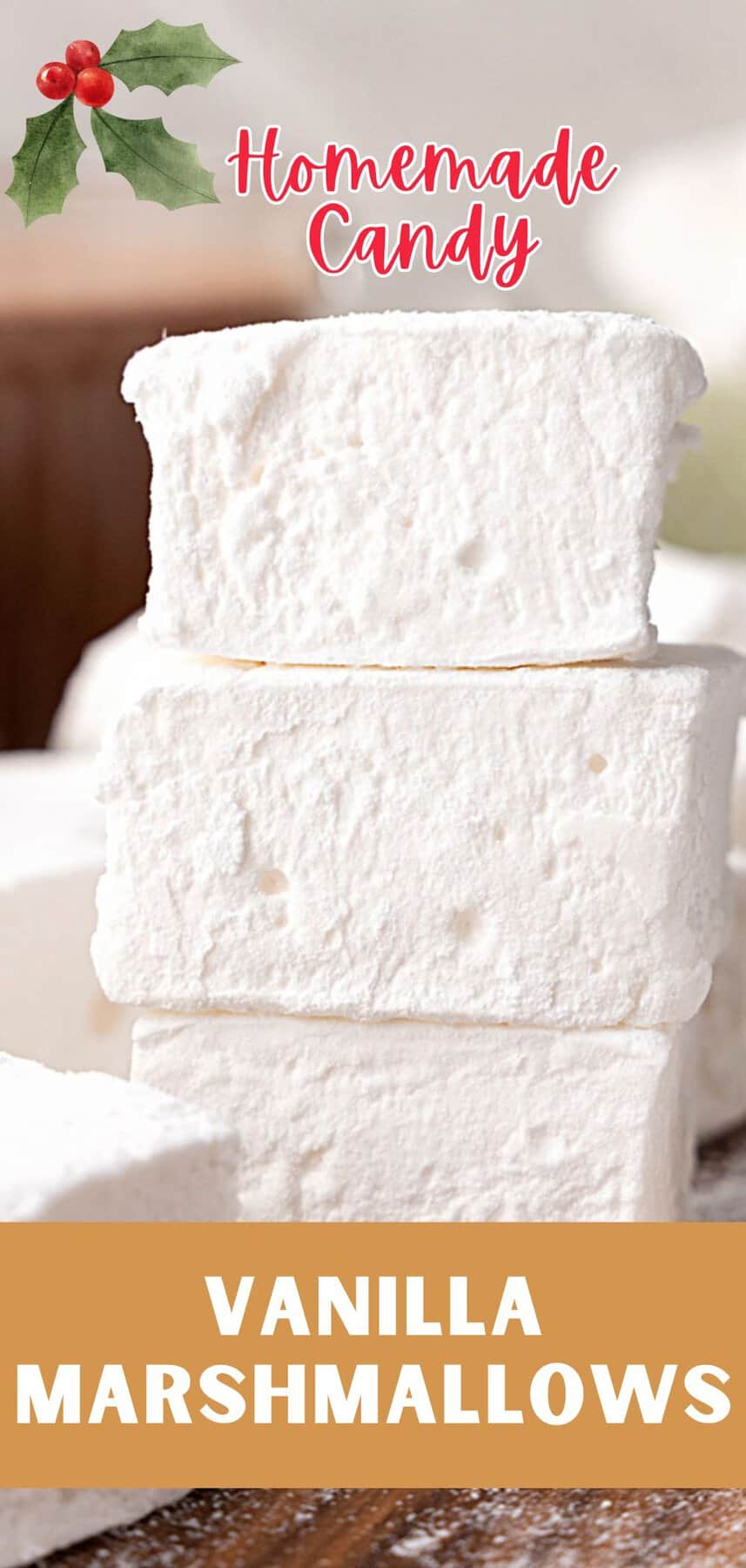 Homemade Marshmallows (5 ingredients) - Vintage Kitchen Notes