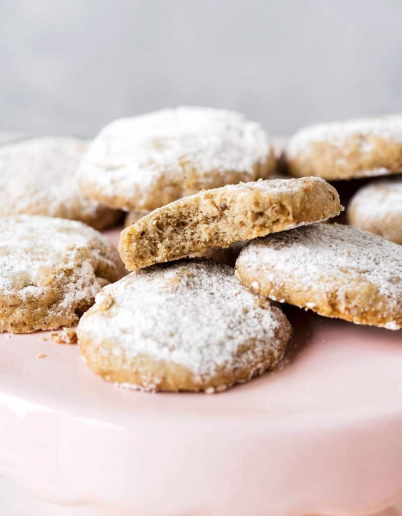 Pecan Sandies (easy, shortbread-style cookies) - Vintage Kitchen Notes