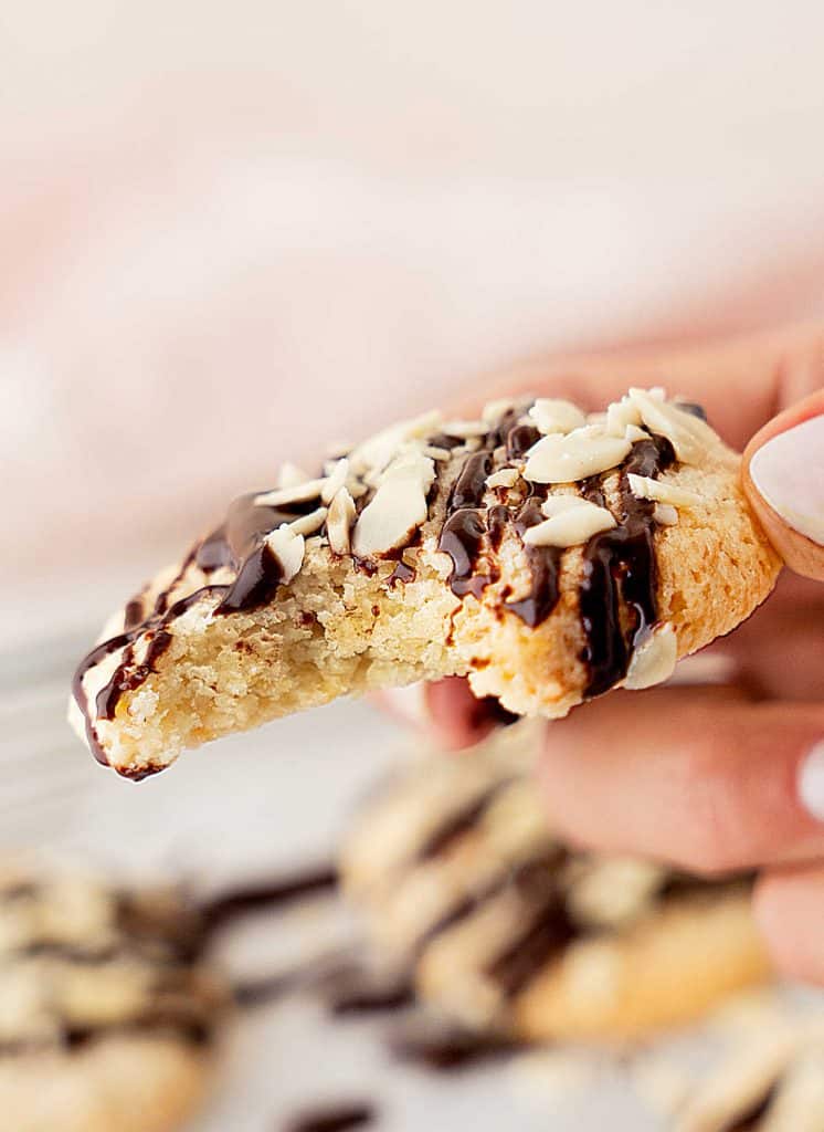 Chewy Almond Macaroons (Italian cookies) - Vintage Kitchen Notes