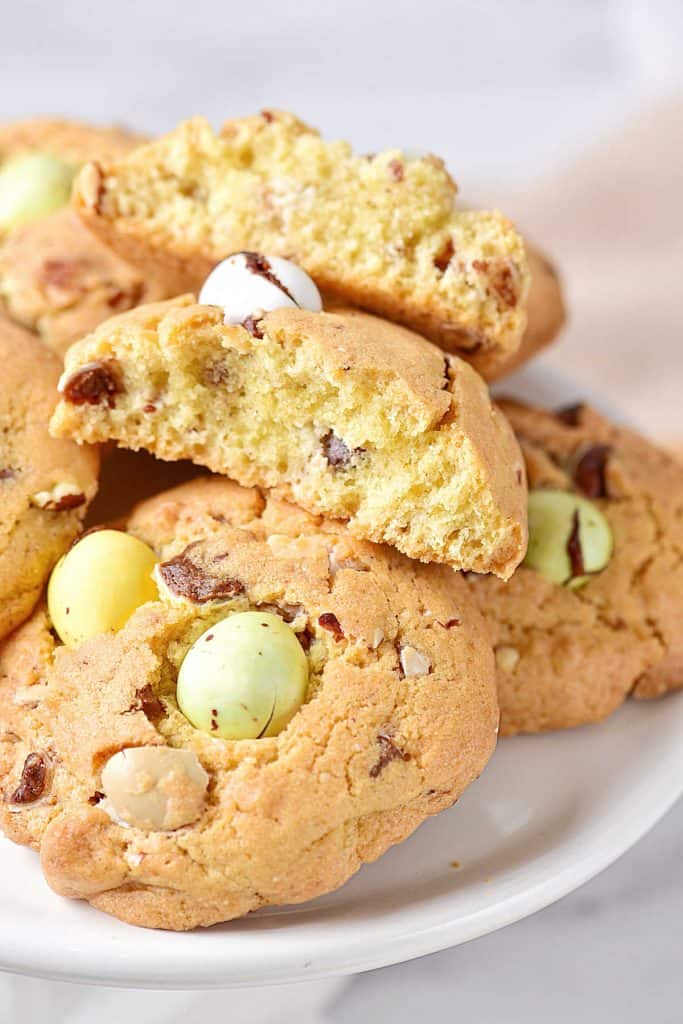 Cadbury Egg Cookies - Vintage Kitchen Notes