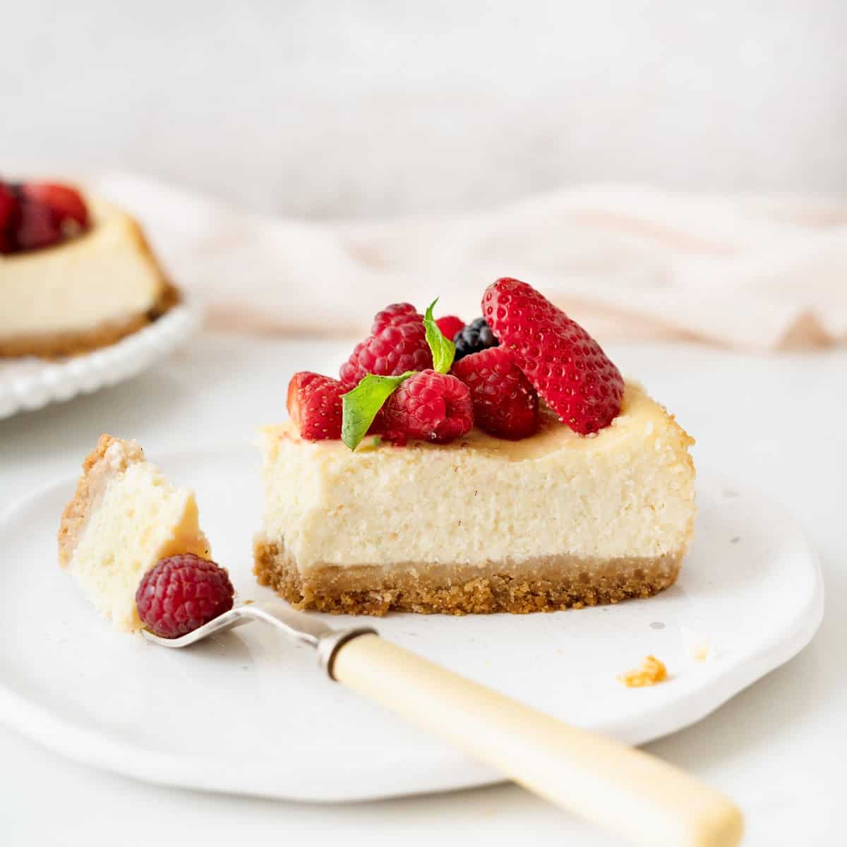Orange Ricotta Cheesecake Crustless Vintage Kitchen Notes