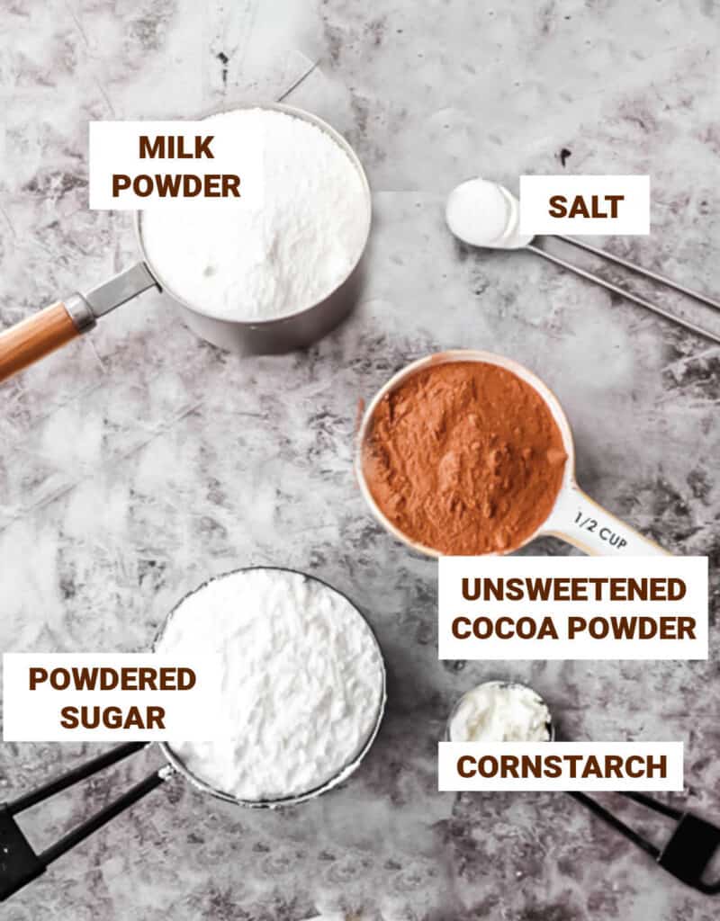 5-minute Hot Cocoa Mix (5 ingredients) - Vintage Kitchen Notes