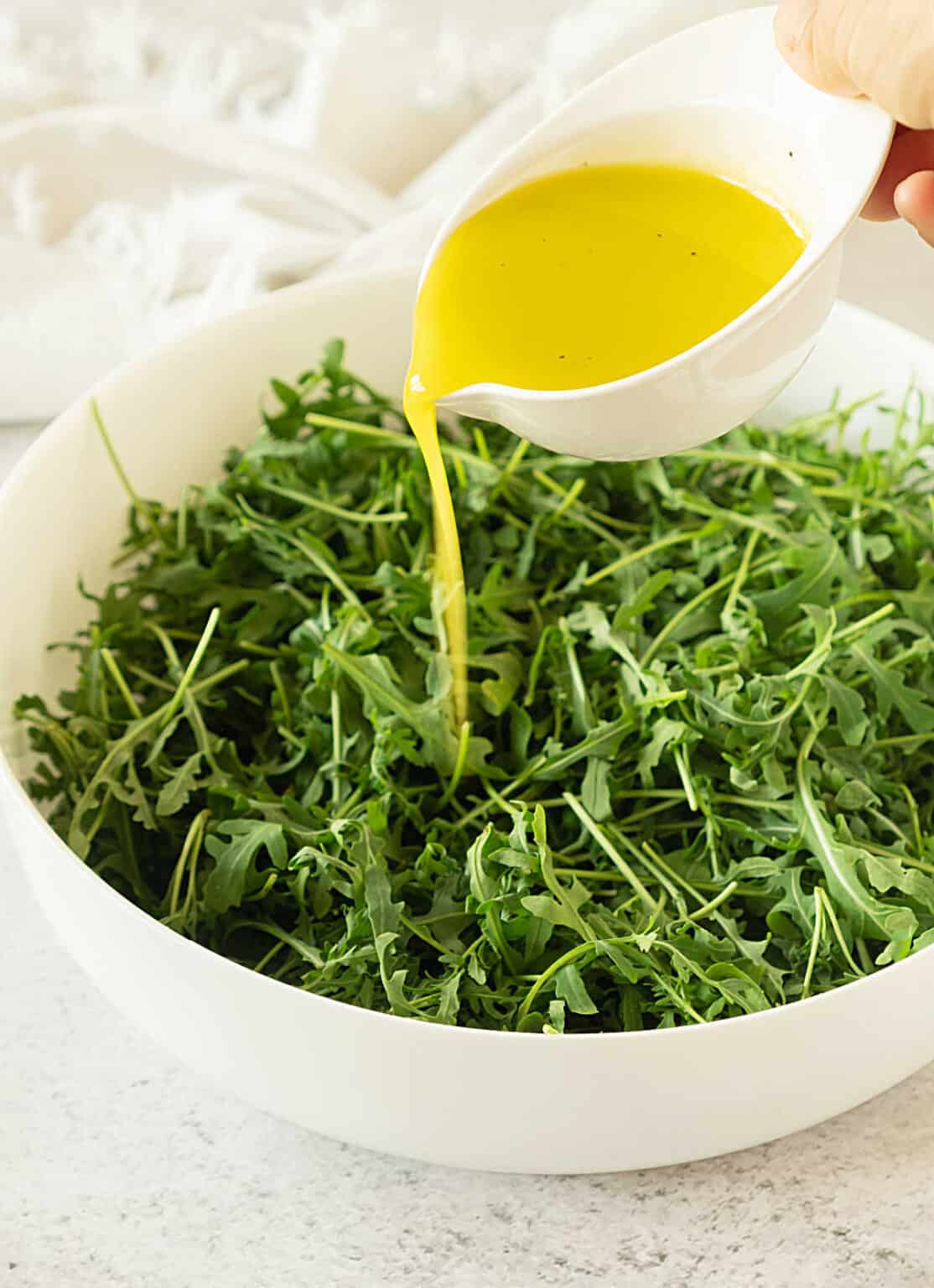 Pomegranate Salad (with pear, arugula and spinach) - Vintage Kitchen Notes