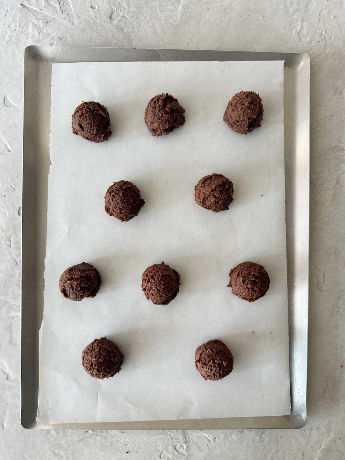 Double Chocolate Cookies (easy and chewy) - Vintage Kitchen Notes