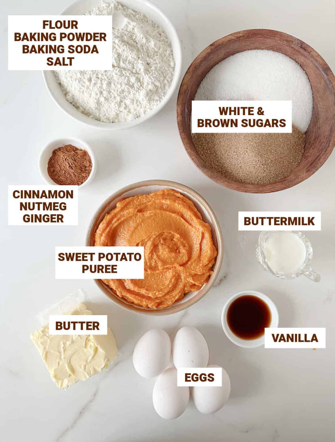 Spiced Sweet Potato Pound Cake (with maple glaze) - Vintage Kitchen Notes