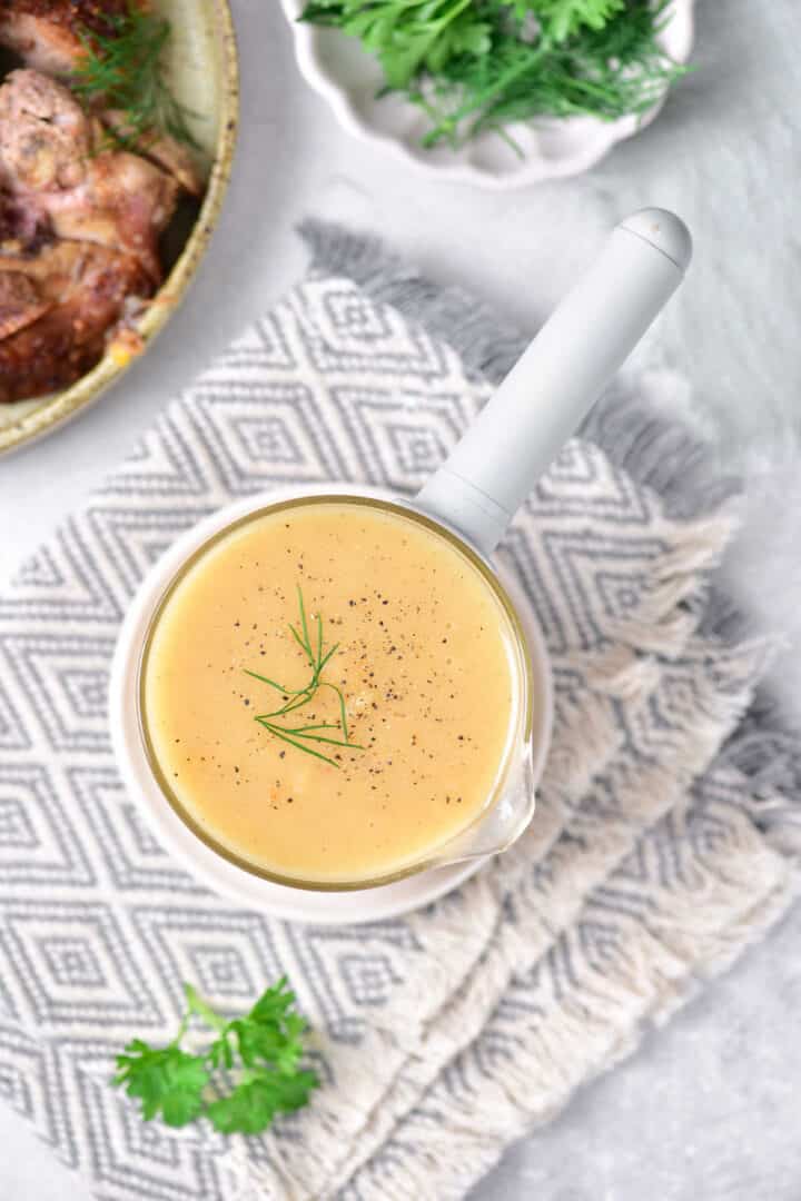Turkey Gravy (from scratch) - Vintage Kitchen Notes