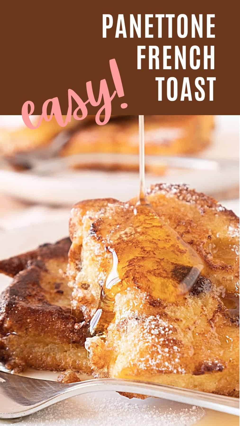 Panettone French Toast (sweet, quick and easy) - Vintage Kitchen Notes