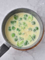 Broccoli Cheddar Soup - Vintage Kitchen Notes