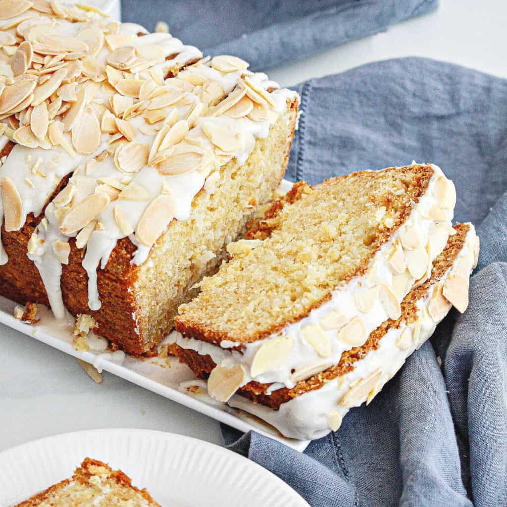 Glazed Pineapple Coconut Bread (sweet and moist) - Vintage Kitchen Notes