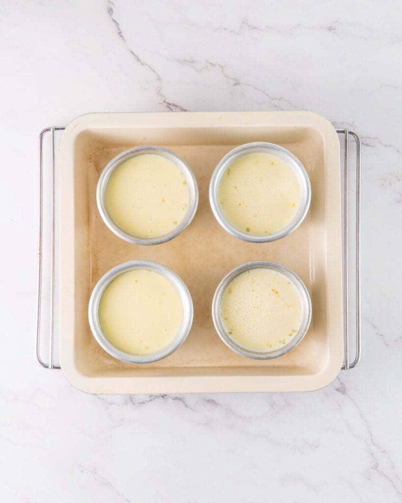 Mini Flan Recipe (with condensed milk) - Vintage Kitchen Notes