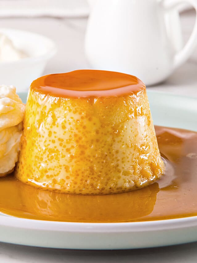 Chocoflan (Chocolate Flan Cake) - Vintage Kitchen Notes