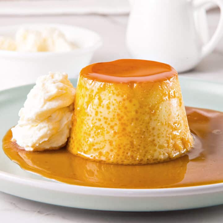 Mini Flan Recipe (with condensed milk) - Vintage Kitchen Notes