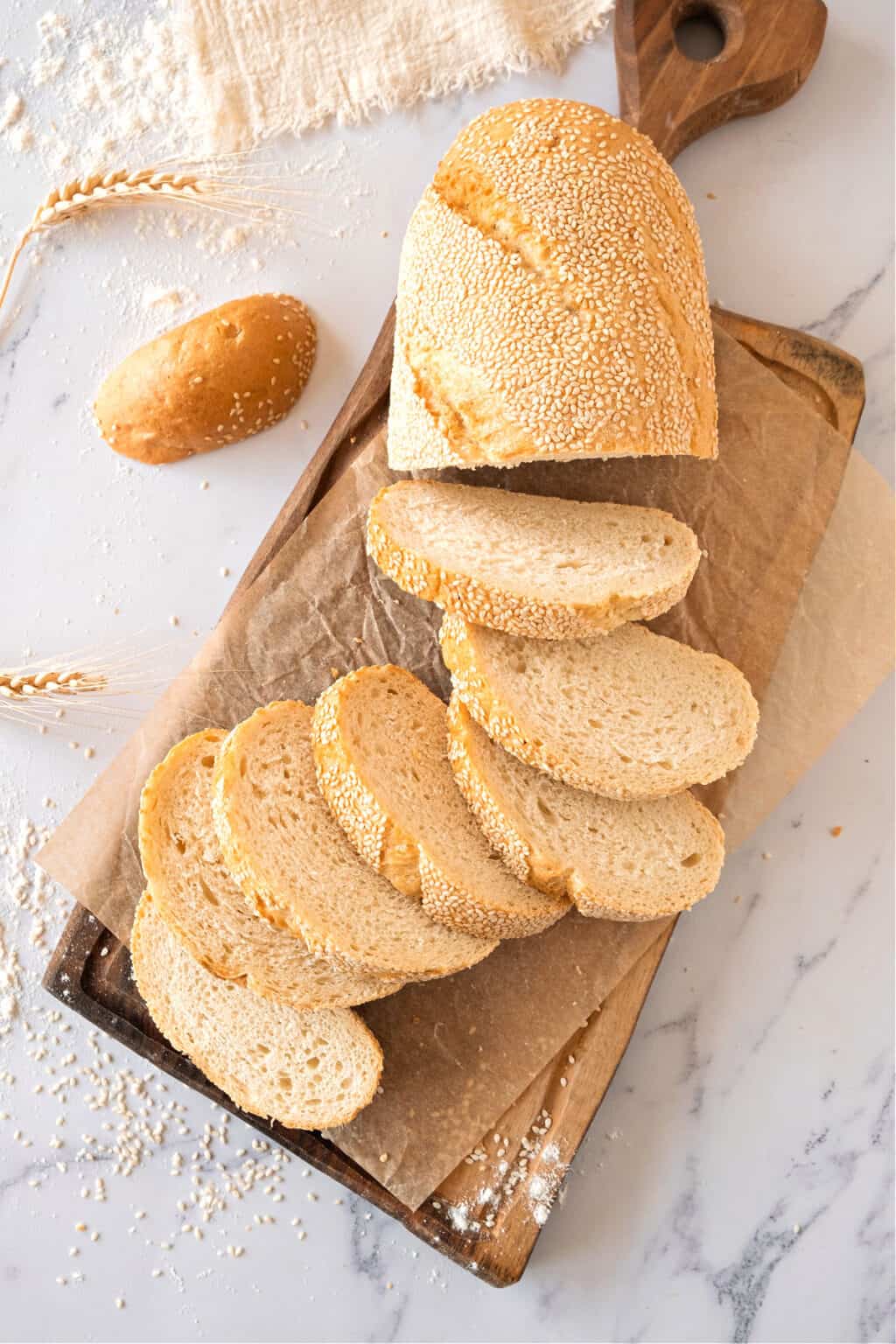 Semolina Bread Recipe (step-by-step) - Vintage Kitchen Notes