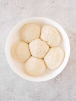 Semolina Bread Rolls (yeasted) - Vintage Kitchen Notes