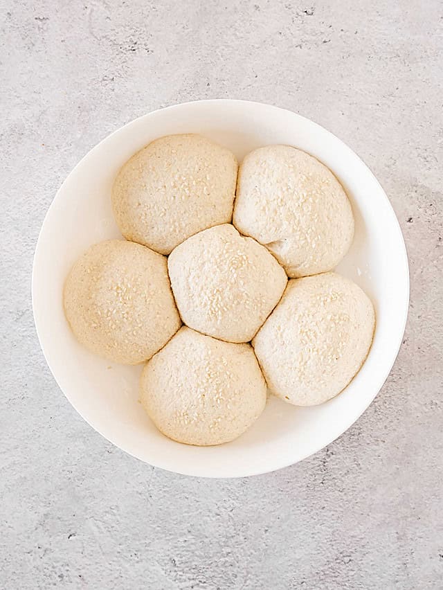 Semolina Bread Rolls (yeasted) - Vintage Kitchen Notes