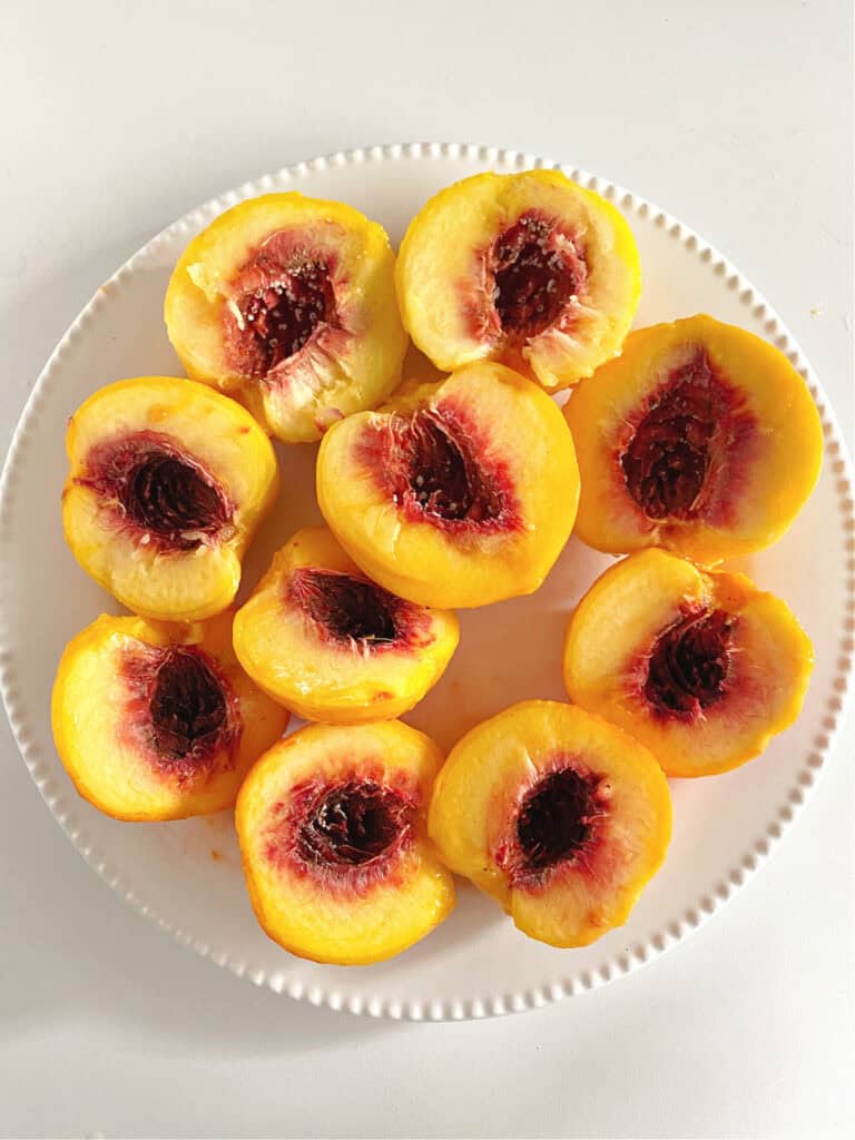 How to Peel Fresh Peaches (so easy!) - Vintage Kitchen Notes