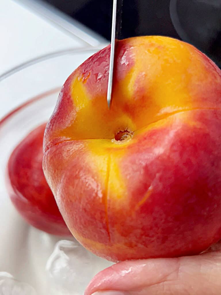 How to Peel Fresh Peaches (so easy!) - Vintage Kitchen Notes