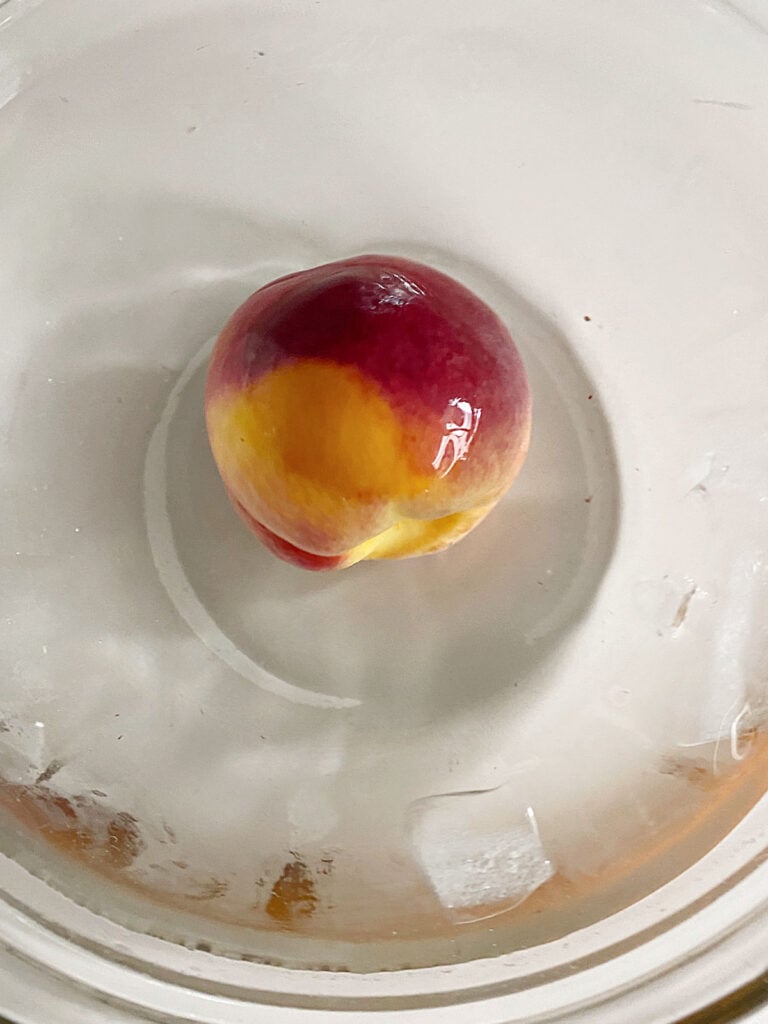 How to Peel Fresh Peaches (so easy!) - Vintage Kitchen Notes