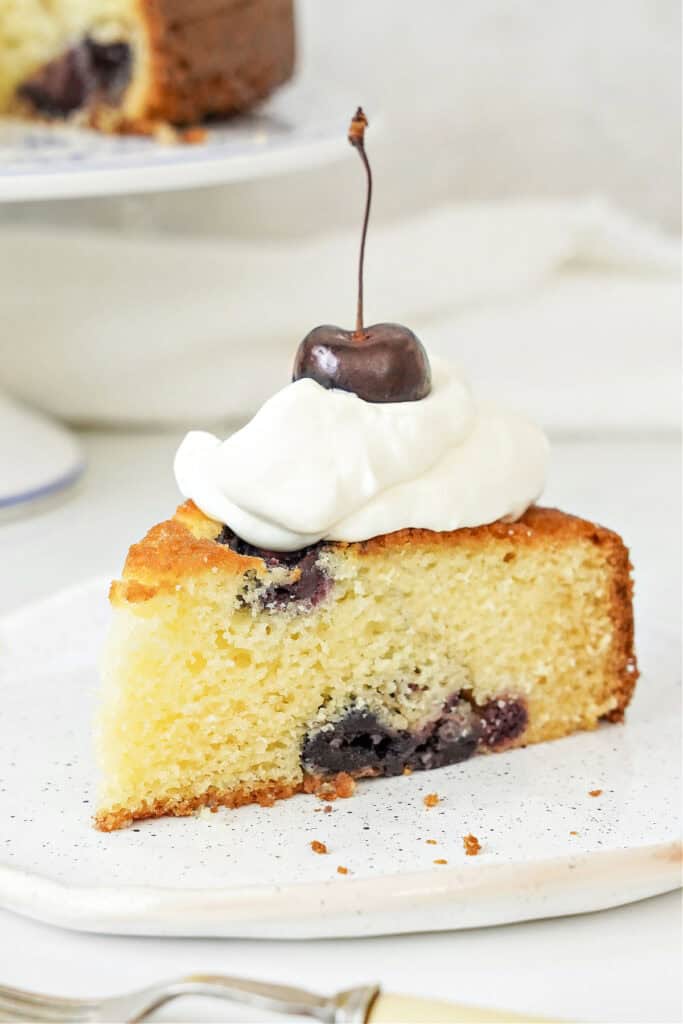 Cherry Cake (sweet and simple) - Vintage Kitchen Notes