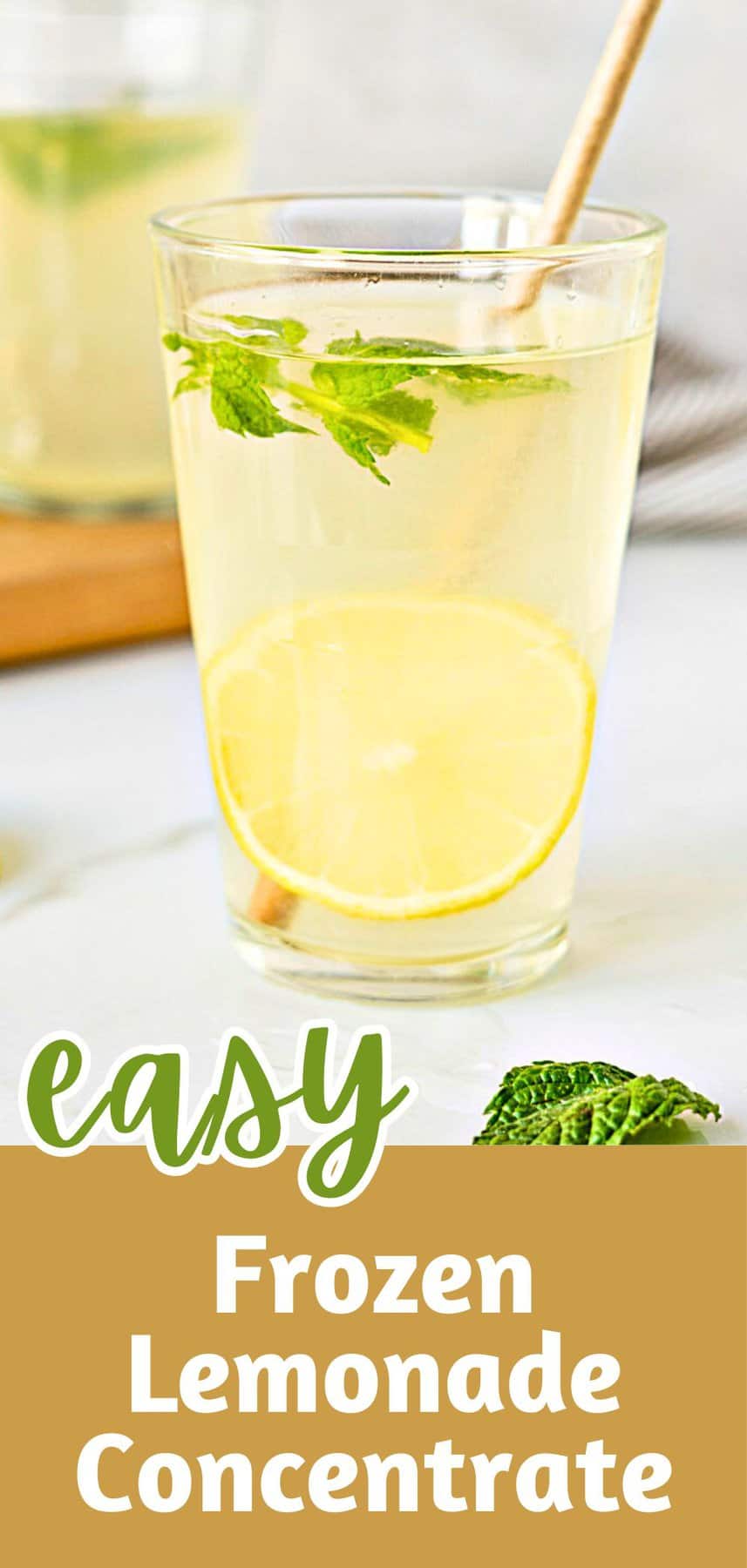 Homemade Frozen Lemonade Concentrate - Vintage Kitchen Notes