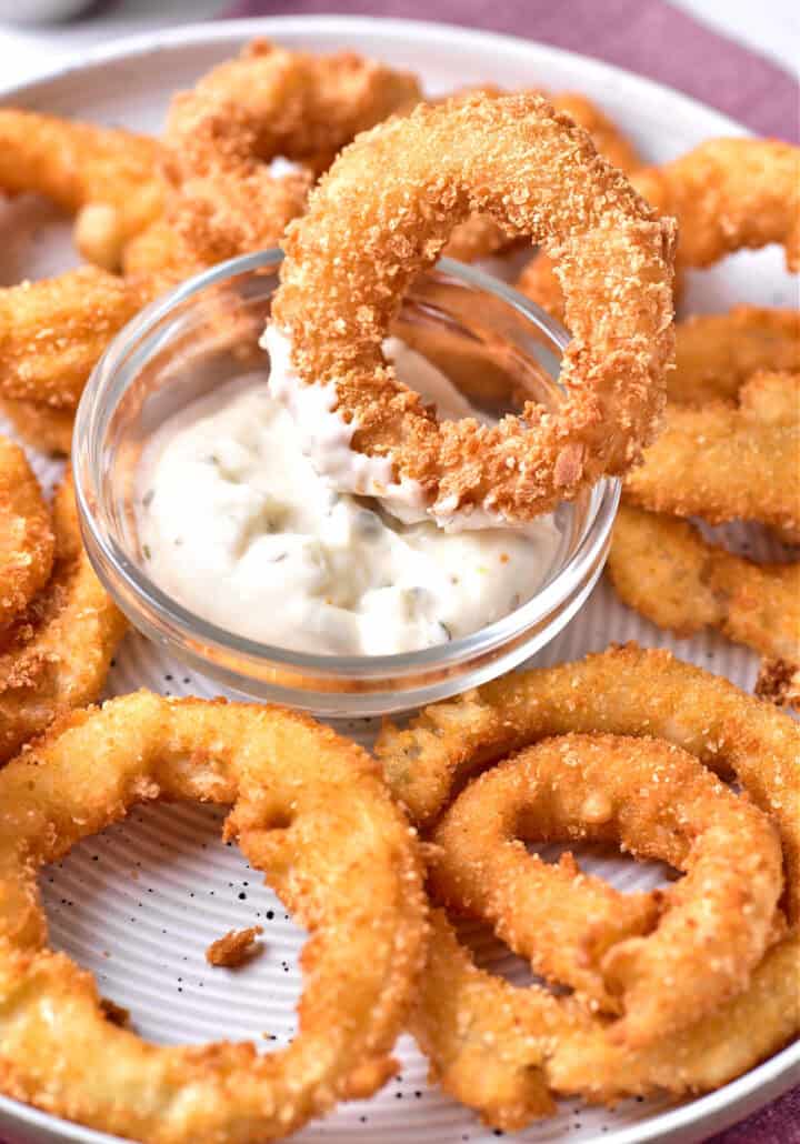 Crispy Onion Rings - Vintage Kitchen Notes