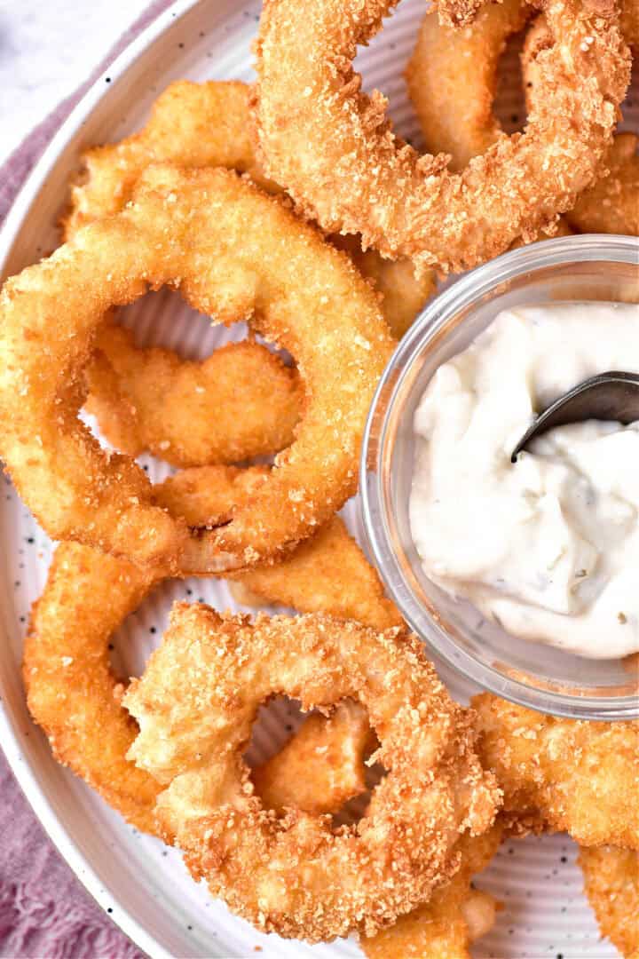 Crispy Onion Rings - Vintage Kitchen Notes