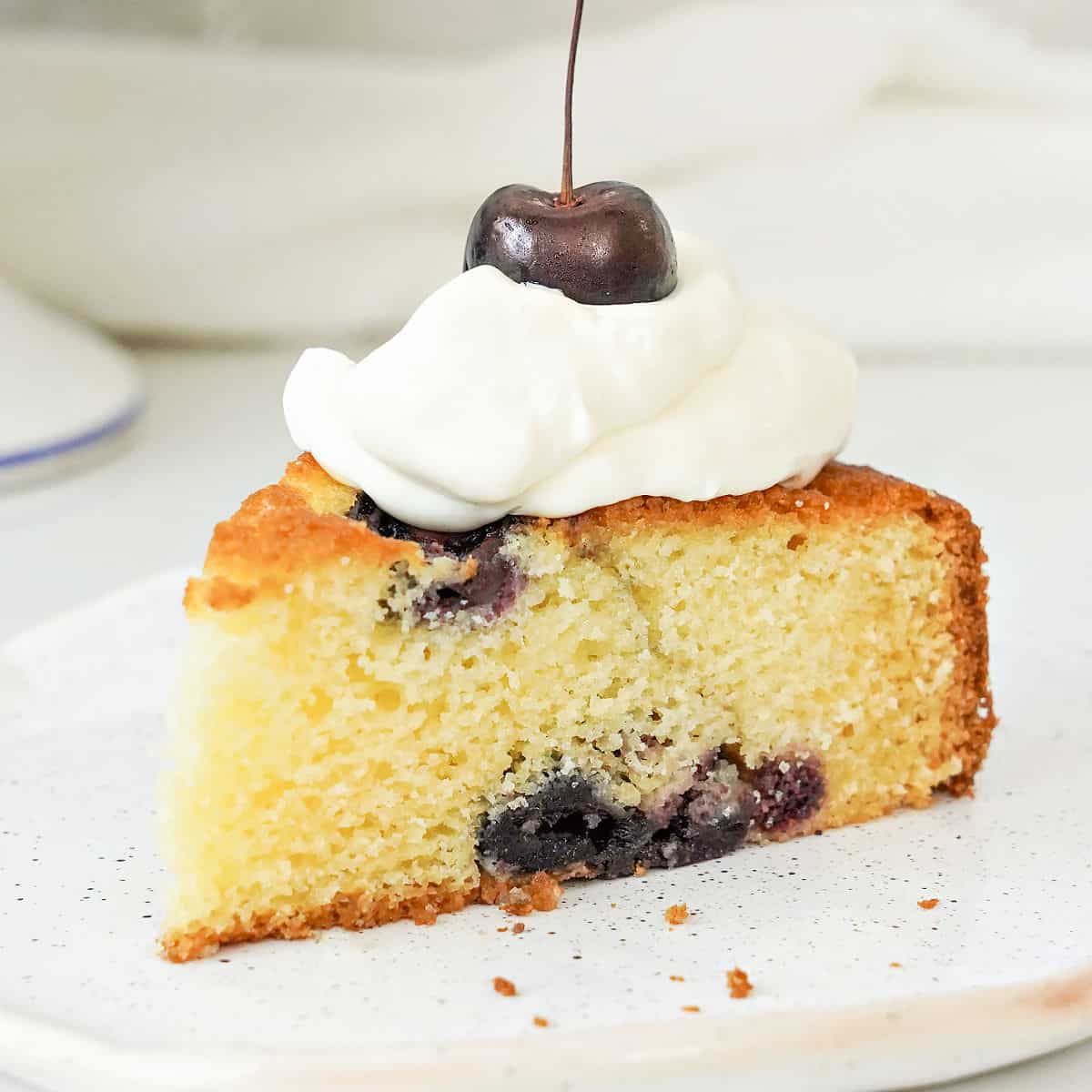 Cherry Cake (sweet and simple) - Vintage Kitchen Notes