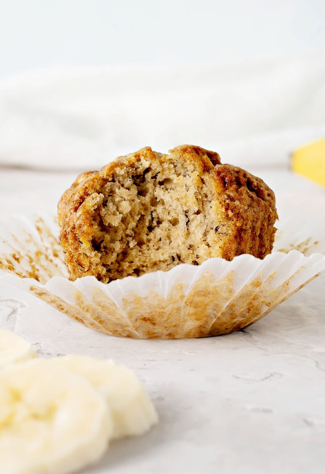 Banana Muffins with Oil (and brown sugar)- Vintage Kitchen Notes