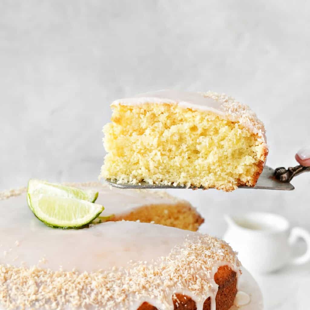 Coconut Lime Cake - Vintage Kitchen Notes