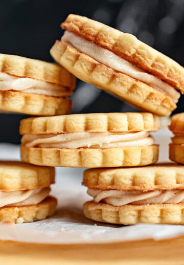 Vanilla Cookies with Vanilla Buttercream - Vintage Kitchen Notes