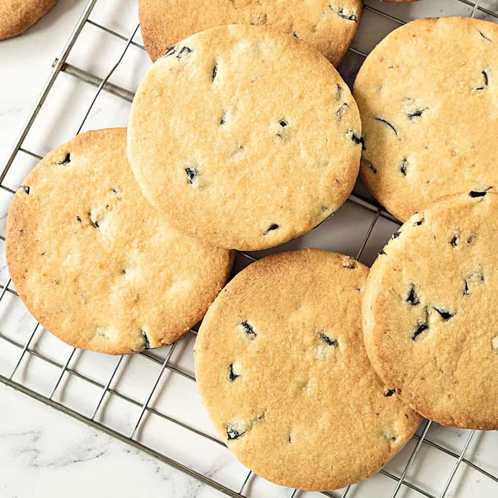 Olive Shortbread Cookies (sweet and salty) - Vintage Kitchen Notes