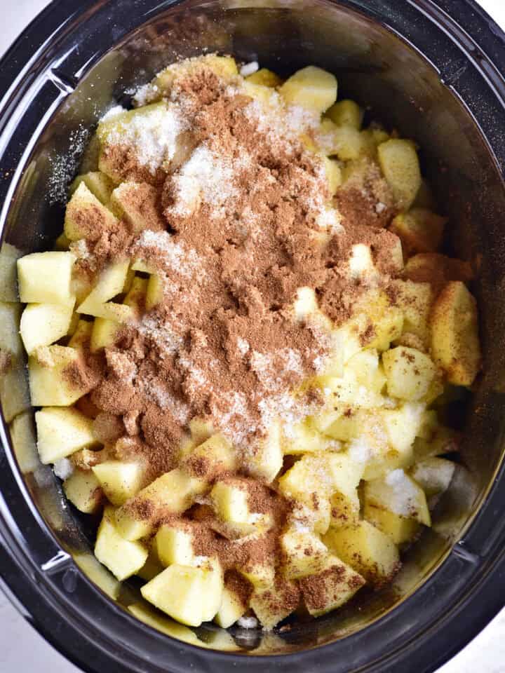 Spiced Apple Butter (stovetop and slow cooker) - Vintage Kitchen Notes