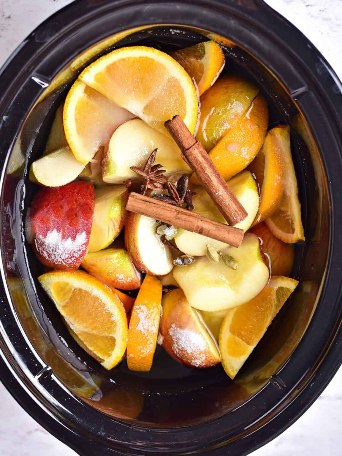 Homemade Apple Cider (stovetop and slow-cooker) - Vintage Kitchen Notes