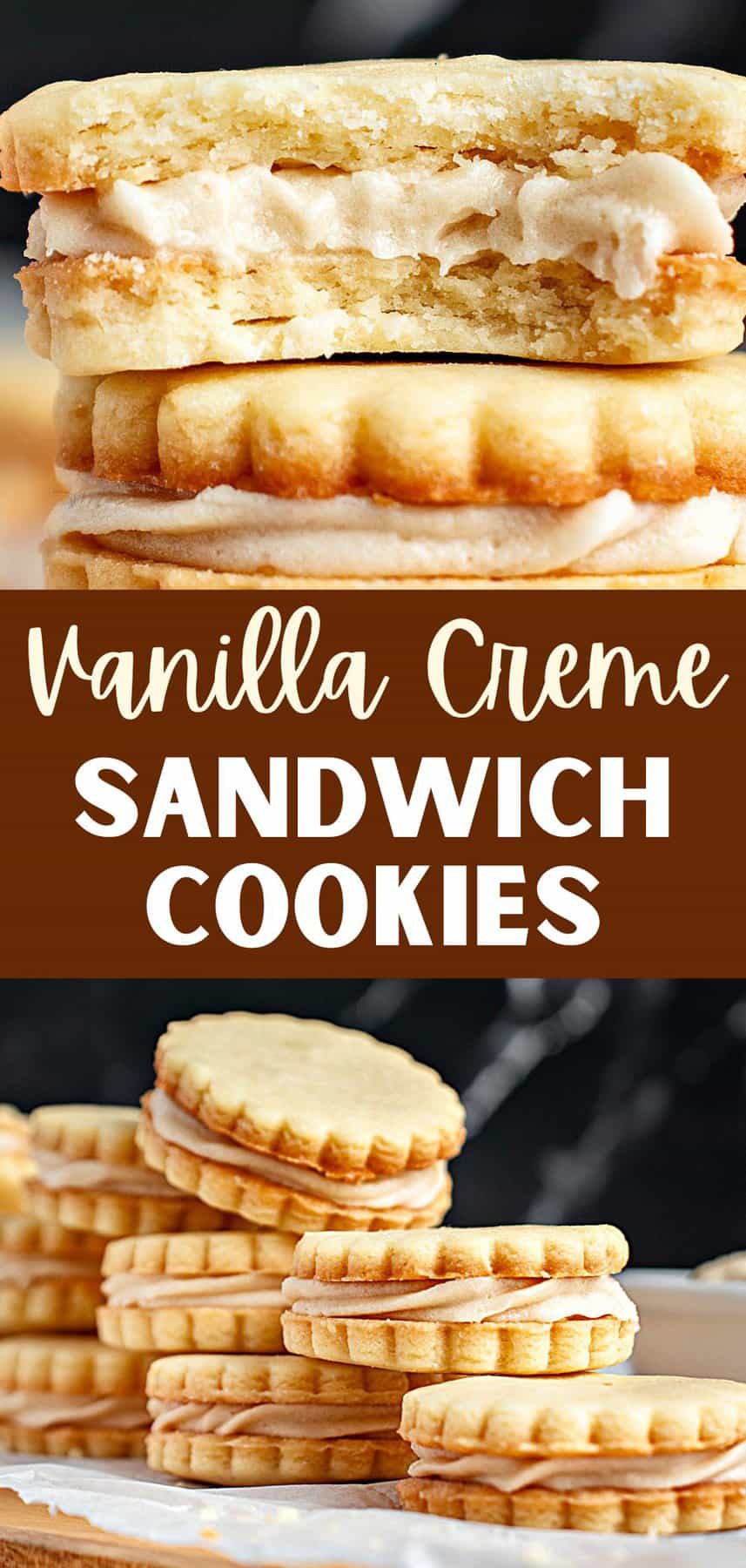 Vanilla Cookies with Vanilla Buttercream - Vintage Kitchen Notes