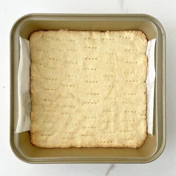 Shortbread Crust (for bars & squares) - Vintage Kitchen Notes