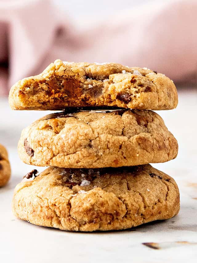 Milk Chocolate Chip Cookies (soft & chewy) - Vintage Kitchen Notes