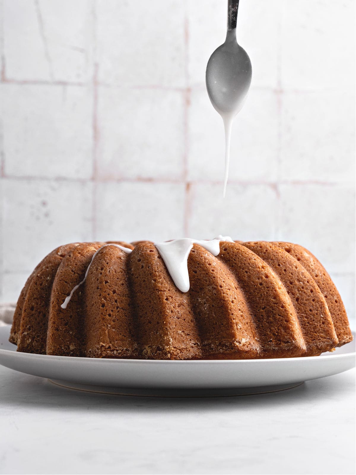 Coconut Bundt Cake (with coconut glaze) - Vintage Kitchen Notes