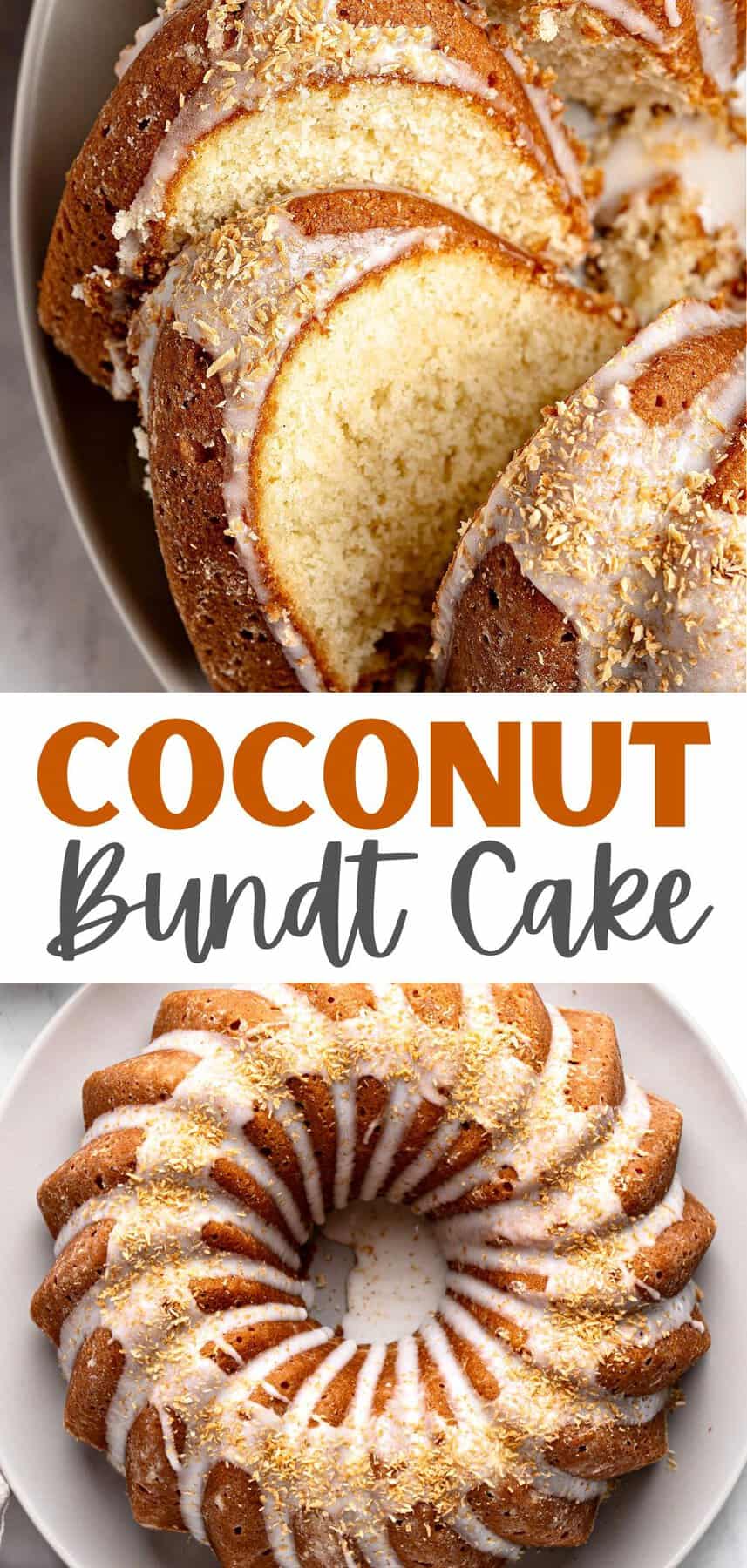 Coconut Bundt Cake (with coconut glaze) - Vintage Kitchen Notes